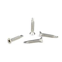 China Steel Phillips Cross Recess Countersunk Flat Head Self Drilling Screw for Metal Fastening for sale