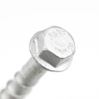 China Durable Flange Hex Concrete Bolt Carbon Steel M12 125mm Hexagon Bolt Concrete Self Tapping Anchor Bolt for sale
