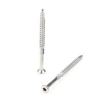 China 410 Stainless Steel Wood Screws 60mm Torx Countersunk for Timber Terrace Deck TYPE 17 for sale
