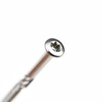 China 410 Stainless Steel Wood Screws 60mm Torx Countersunk for Timber Terrace Deck TYPE 17 for sale