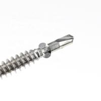 China Stainless Steel Flat Head Phillips Self Drilling Screws With Wings for Installation for sale