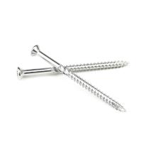 China 410 Stainless Steel Wood Screws 60mm Torx Countersunk for Timber Terrace Deck TYPE 17 for sale