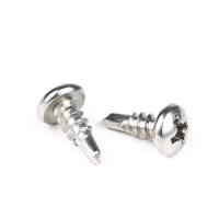 China Phillisps Recess Drive Style Stainless Steel Pan Head Self Drilling Screws 100% QC Tested for sale