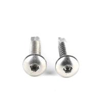 China Ruspert Finish Stainless Steel Pan Head Hex Socket Self Drilling Screw Sus410 Parafuso Auto Brocante for sale