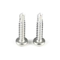 China Ruspert Finish Stainless Steel Pan Head Hex Socket Self Drilling Screw Sus410 Parafuso Auto Brocante for sale