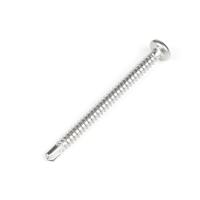 China ZINC Finish Phillips Cross Recess Pan Head Stainless Steel Self Drilling Tapping Screw for sale