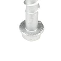 China Rail Traffic Flange Hexagonal Stainless Steel Heavy Duty Concrete Screw Anchors M12 100mm for sale
