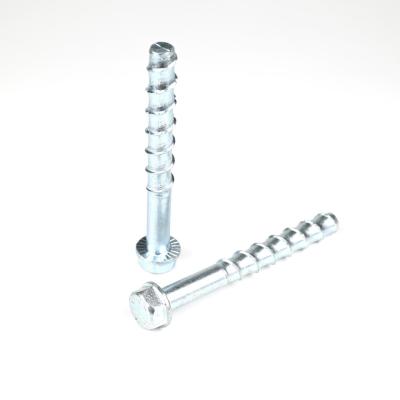 China M16 150mm Flat Head Carbon Steel Concrete Masonry Hexagon Socket Button Head Screws for sale