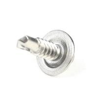 China 100% QC Test Wafer Head Stainless Steel Five Angles Flange Self Drilling Security Screws for sale