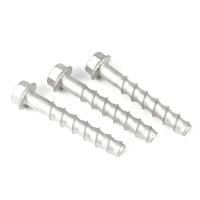 China M12 90mm Stainless Steel Hex Flange Masonry Screw for Concrete Anchors Payment term T/T for sale