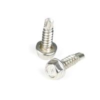 China Torx Drive Stainless Steel Hex Head Drilling Screw Sus304 Tornillos De Acero Inoxidable for sale