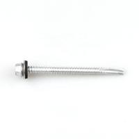 China Roof Fastening Bimetal Self Tapping Screw 5.5x140mm With Epdm Washer for 100% QC Test for sale