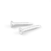 China Ruspert Coated Flat Head Phillips Cross Recess Tek Screws for Steel Construction for sale