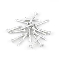 China Ruspert Coated Flat Head Phillips Cross Recess Tek Screws for Steel Construction for sale