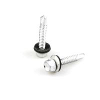 China Self Drilling Screws With Epdm Washer 38mm Hex Washer Head Customized Support for Window for sale