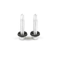 China Self Drilling Screws With Epdm Washer 38mm Hex Washer Head Customized Support for Window for sale