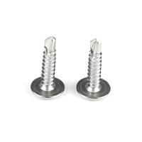 China Black Stainless Steel Phillips Wafer Head Self Drilling Screws Tornillos Acero Inoxidable for sale
