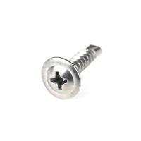 China Black Stainless Steel Phillips Wafer Head Self Drilling Screws Tornillos Acero Inoxidable for sale