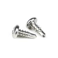 China Customized Support Black Phillips Cross Recessed Pan Head Sus 304 Self Drilling Screws 3.5x10mm for sale