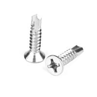 China Flat Head Phillips Self Drilling Screw for High Hardness Bulk Tek Screws in Gas Stove for sale
