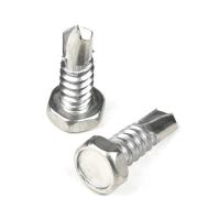 China Torx Stainless Steel Indented Hex Head Self Drilling Screw Sus410 Parafuso Auto Brocante for sale