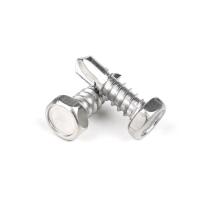 China Torx Stainless Steel Indented Hex Head Self Drilling Screw Sus410 Parafuso Auto Brocante for sale