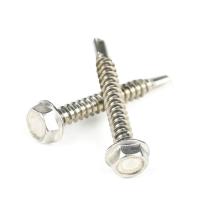 China Installation Stainless Steel Hex Washer Head Self Drilling Screw Sus304 Tapping Screws for sale