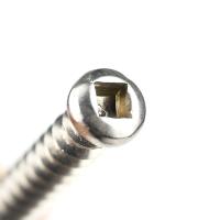 China Stainless Steel Square Drive Pan Head Self Drilling Tapping Screws Sus410 L/C Payment Term for sale