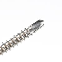 China Stainless Steel Square Drive Pan Head Self Drilling Tapping Screws Sus410 L/C Payment Term for sale