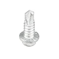 China Stainless Steel Hex Washer Head Self Tapping Screws for Easy Metal Sheet Installation for sale