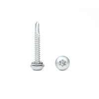 China Easy and Durable Installation Stainless Steel Self Drilling Screws with EPDM Washer for sale