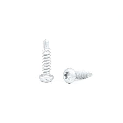 China Bi-Metal Stainless Steel 304 Torx Pan Head Self Drilling Screws Waterproof Screw for sale