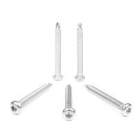 China Rust Proof SUS410 Stainless Steel Self Drilling Screw With Wafer Head Style For Pvc Roof for sale