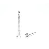 China Rust Proof SUS410 Stainless Steel Self Drilling Screw With Wafer Head Style For Pvc Roof for sale
