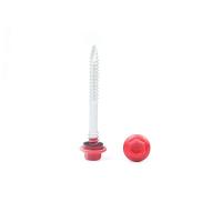 China Stainless Steel Tek Screw Hex Flange Head Self Drilling Self Tapping Screws With EPDM Washer for sale
