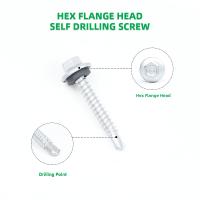 China Ruspert Flange Hex Head Self Drilling Tek Screw for Versatile in Various Applications for sale