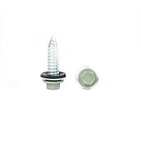 China Customized Black Finish Stainless Steel Self Drilling Tapping Screws With EPDM Washer for sale