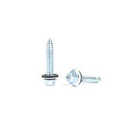 China Self Drilling Self Tapping Screws With EPDM Washer For Sheet Metal Customized Support for sale