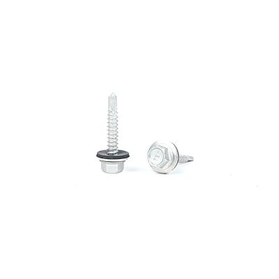 China Oval Head Black Finish Stainless Steel Tornillos Para Metal Tek Screw for Manufacture for sale
