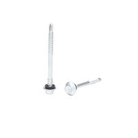 China 100% QC Tested Flange Hex Head Stainless Steel Self Drilling Screws With Epdm Washer for sale