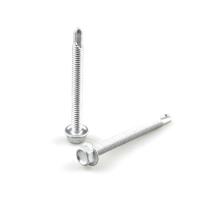 China Ruspert Finish Stainless Steel Hex Head Self Drilling Screws for Electrical Appliances for sale