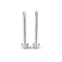 China Ruspert Finish Stainless Steel Hex Head Self Drilling Screws for Electrical Appliances for sale