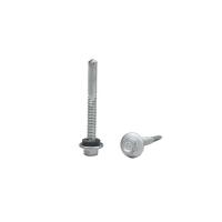 China Standard Stainless Steel Flange Hex Head Self Drilling Screws For Electrical Appliances for sale