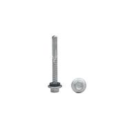 China Standard Stainless Steel Flange Hex Head Self Drilling Screws For Electrical Appliances for sale