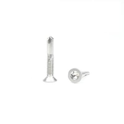 China Standard Black Csk Flat Head Torx Self Drilling Screw Stainless Steel Tornillos for sale