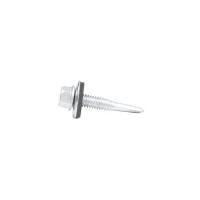 China SS410 Flange Hex Head Stainless Steel Self Tapping Drilling Screws With EPDM Washer for sale