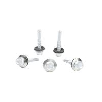 China SS410 Flange Hex Head Stainless Steel Self Tapping Drilling Screws With EPDM Washer for sale