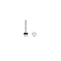 China Yellow Hex Flange Head Roofing Screw M5.5 X 38 Self Tapping Metal Screws Tek 5 Self-Drilling Screws For Roof for sale