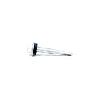 China Yellow Hex Flange Head Roofing Screw M5.5 X 38 Self Tapping Metal Screws Tek 5 Self-Drilling Screws For Roof for sale