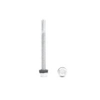 China Self Drilling Stainless Steel Flange Hex Head Metal Screws Phillips Cross Recess INCH for sale